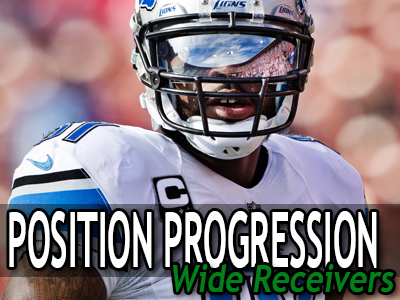 Position Progression: Wide Receivers