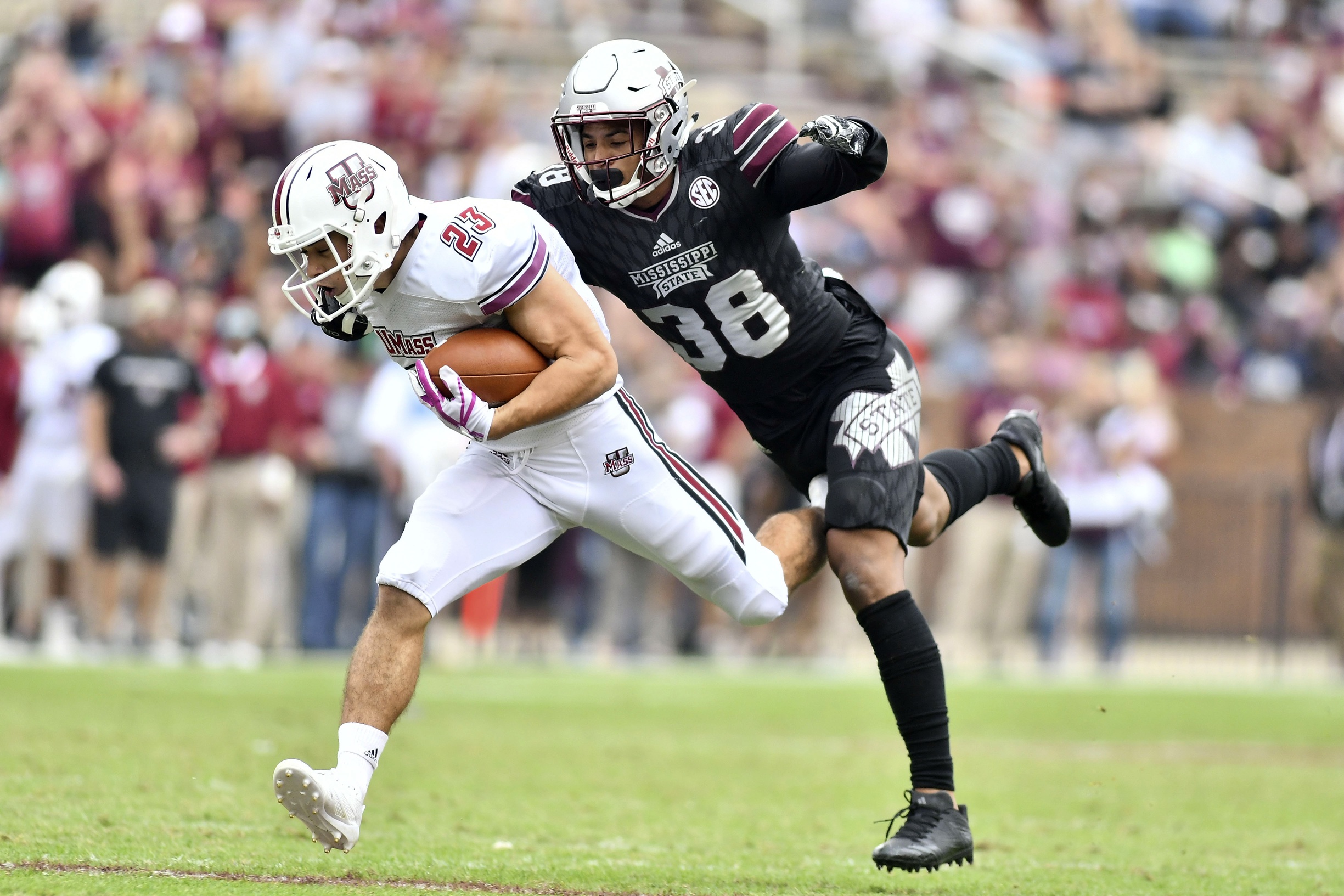 Safety John Abram takes pride in his physicality, coverage ability ...