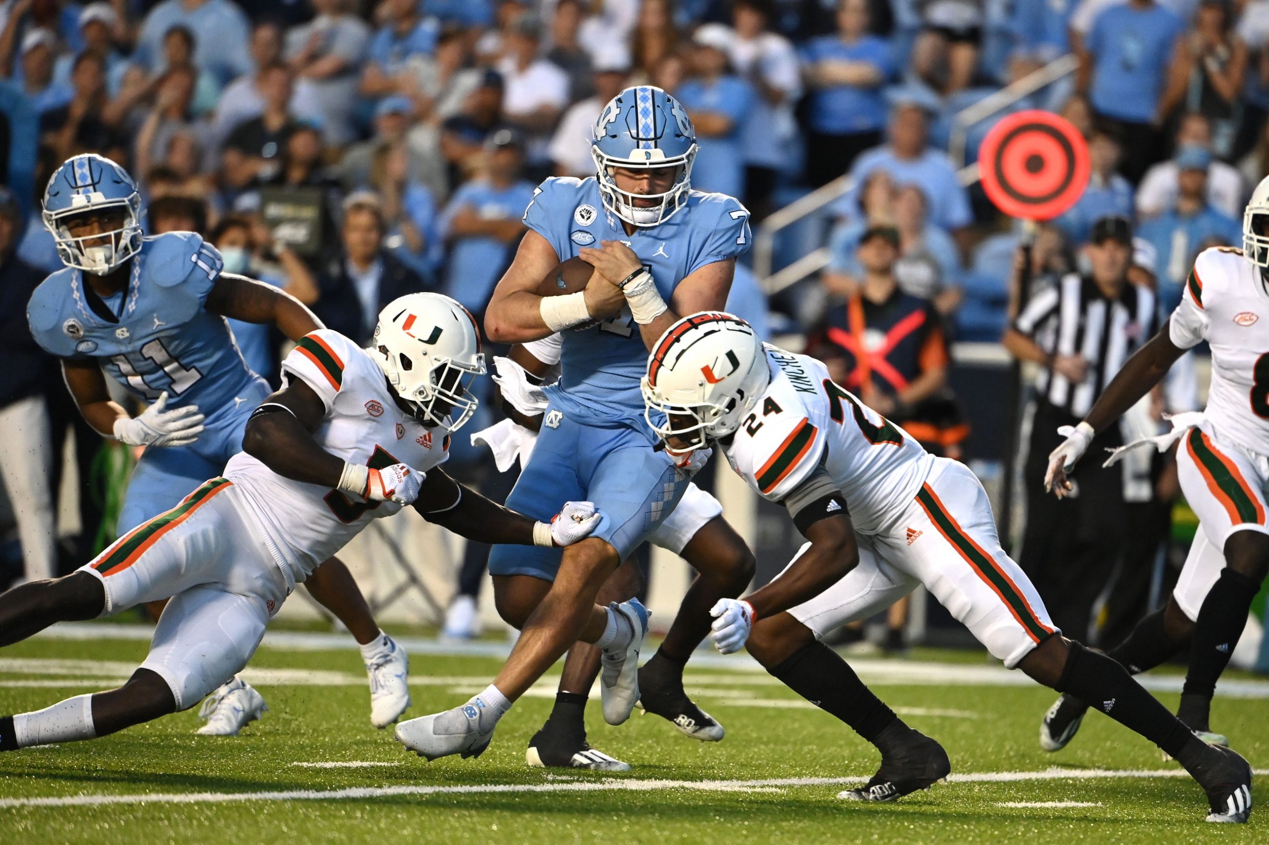 North Carolina quarterback Sam Howell is a talented NFL prospect with a ...
