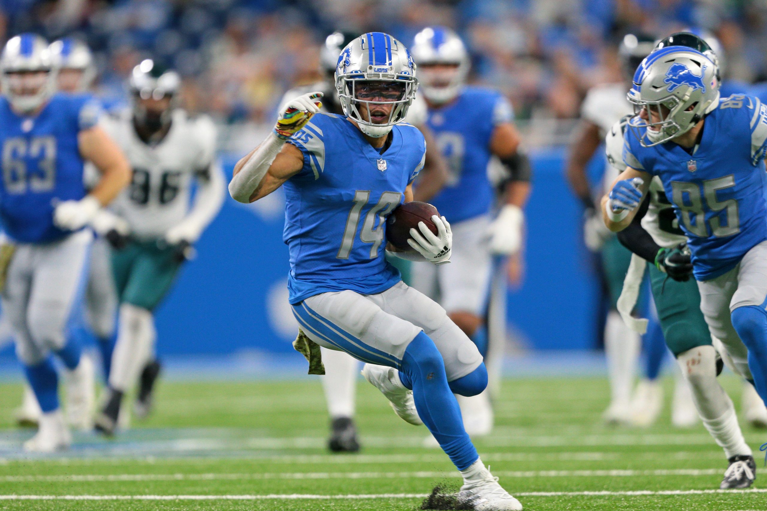 NFL’s 10 highest-graded wide receivers against man coverage: Lions ...