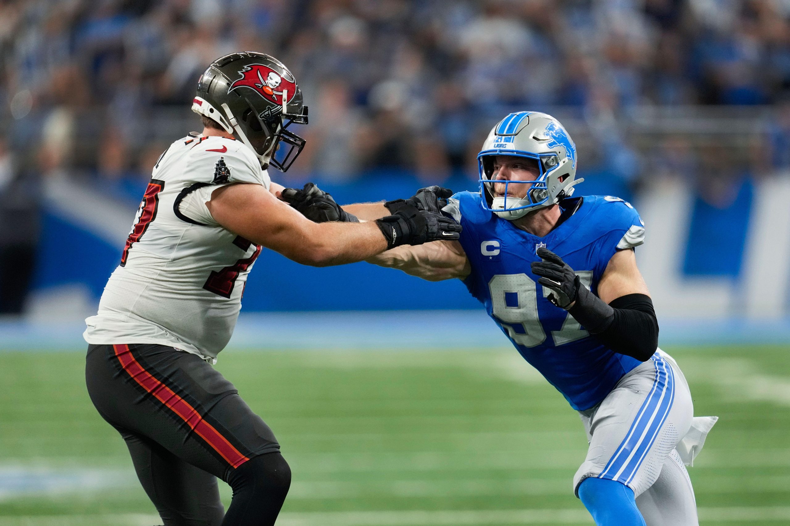 It's early, but Lions edge rusher Aidan Hutchinson is on a record ...