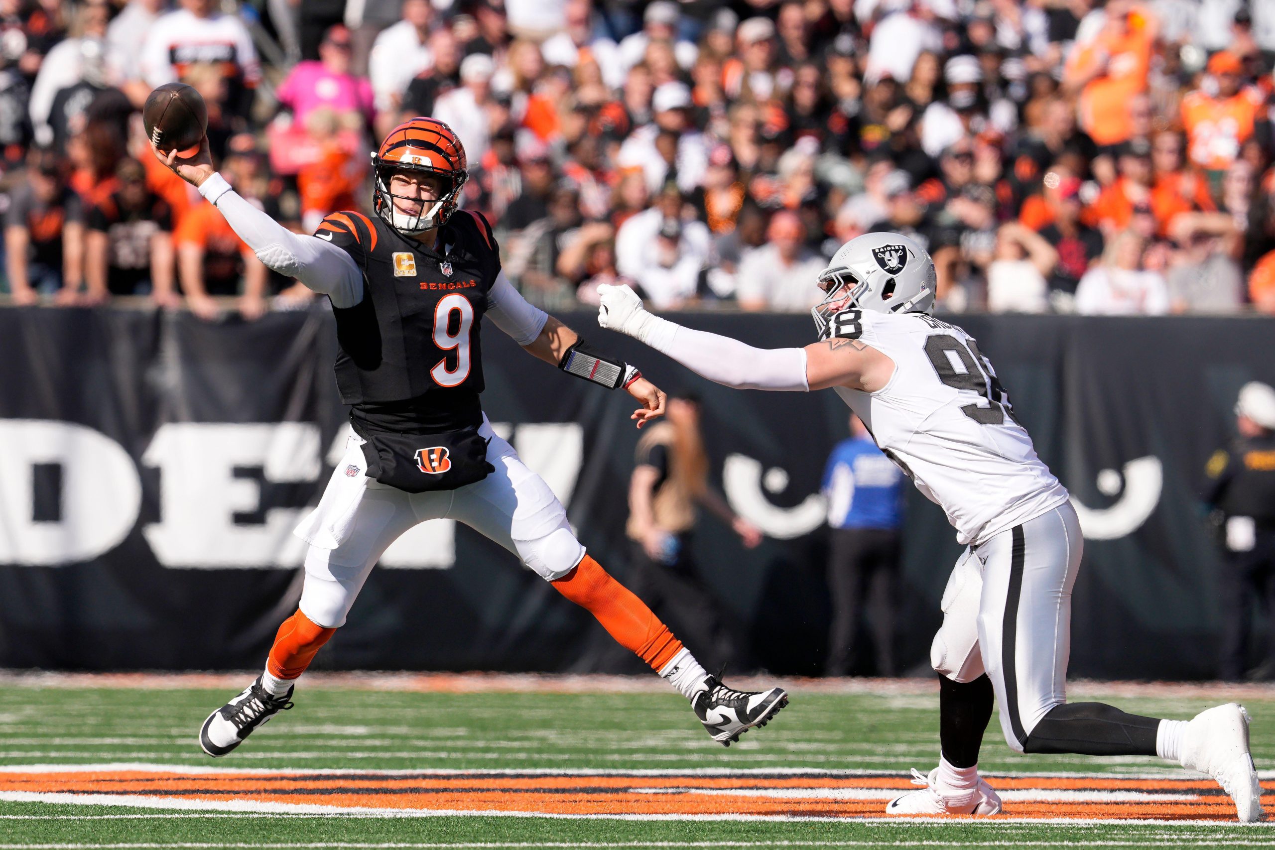 NFL Week 9 Recap: Cincinnati Bengals 41, Las Vegas Raiders 24