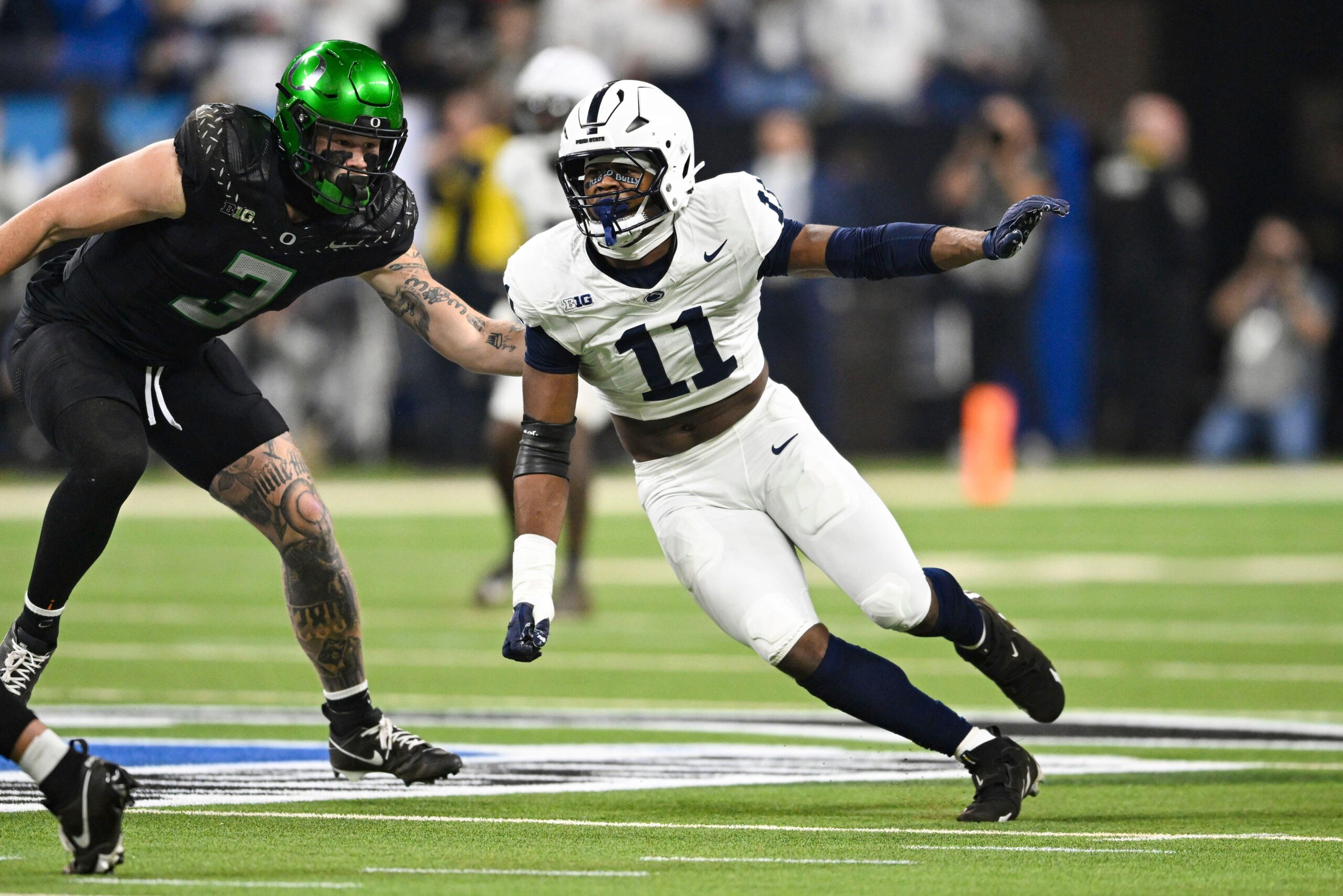2025 NFL Mock Draft: Abdul Carter lands with the Giants, Saints snag ...