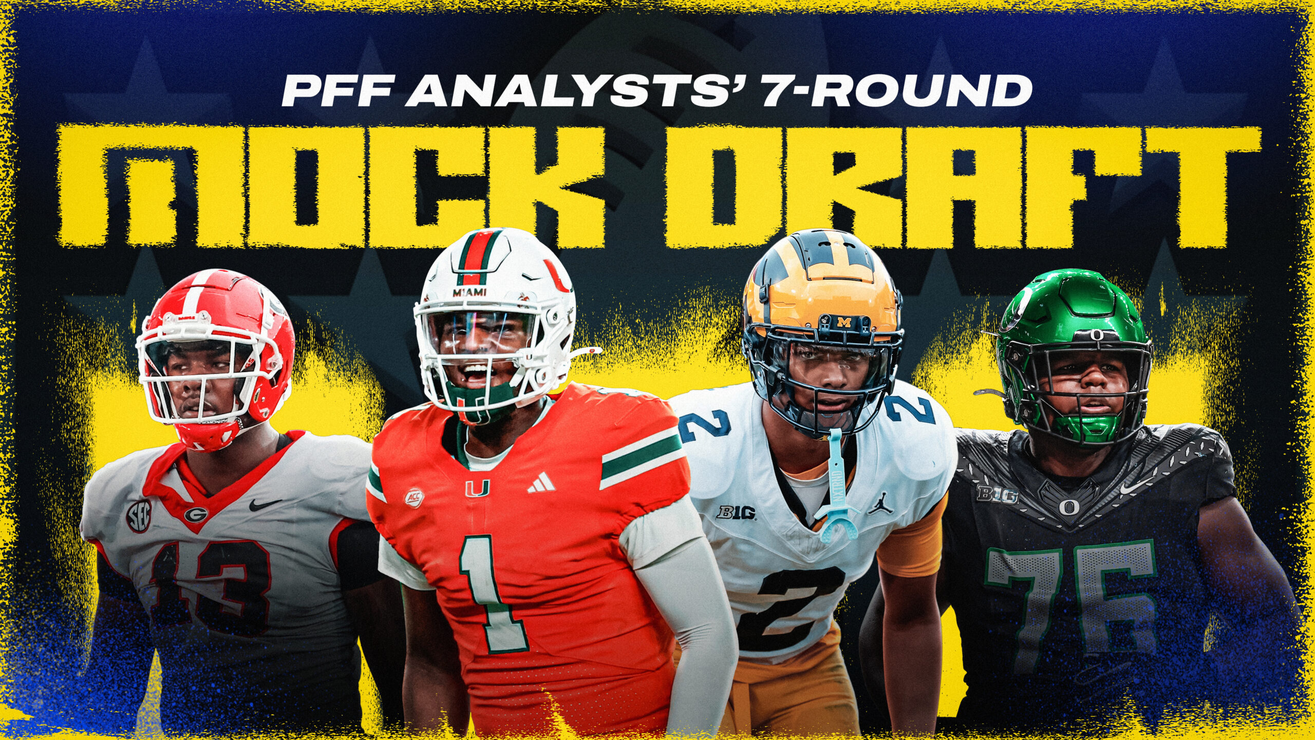 2025 NFL Mock Draft: All seven rounds, picked by PFF analysts
