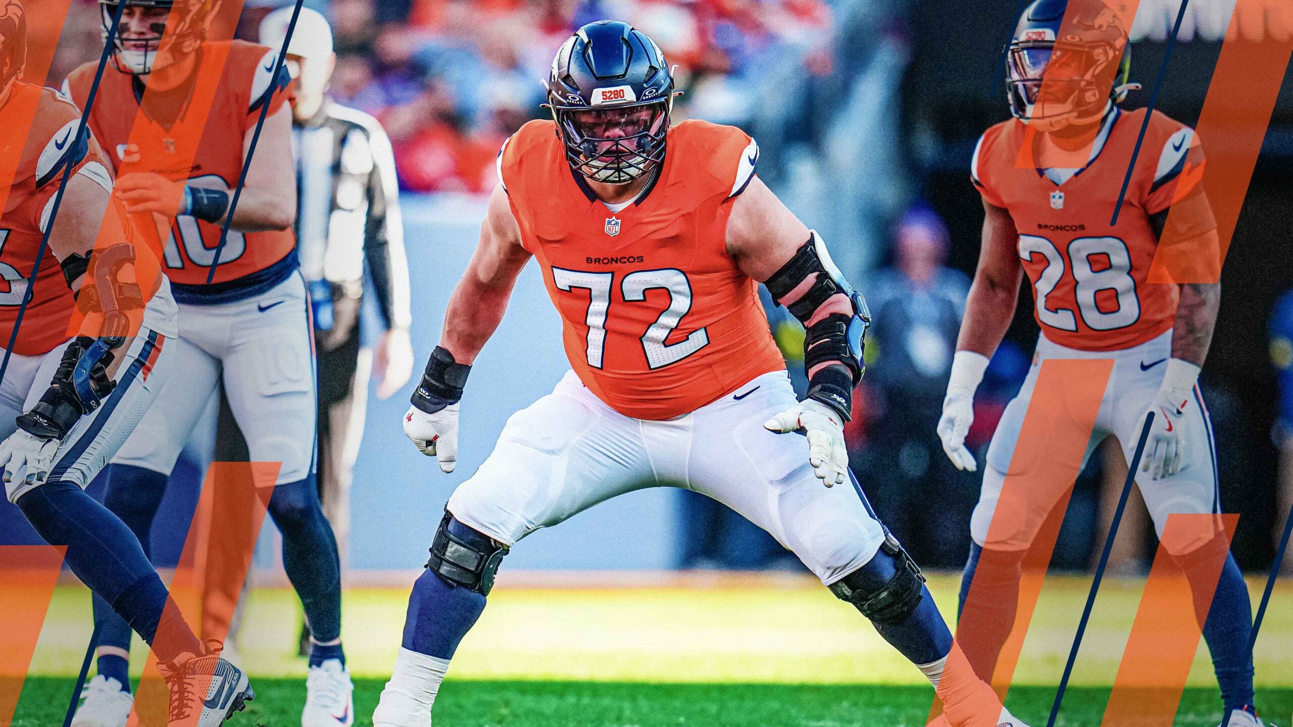 Building the best offensive line from the remaining playoff teams