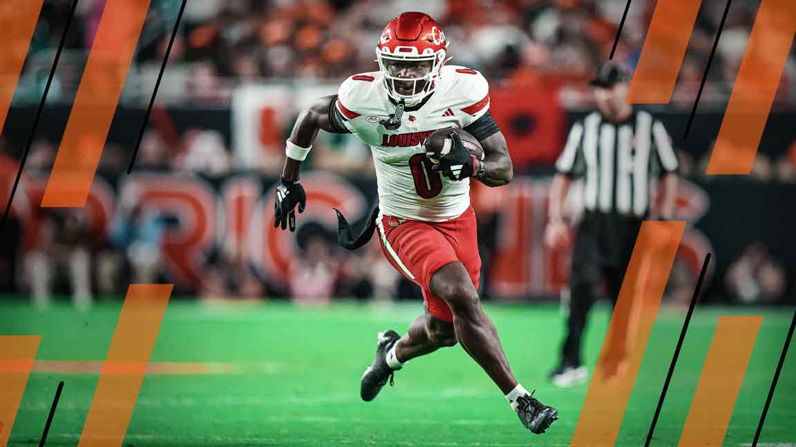 PFF 2026 NFL Draft Guide: Chris Bell NFL projection, advanced stats ...
